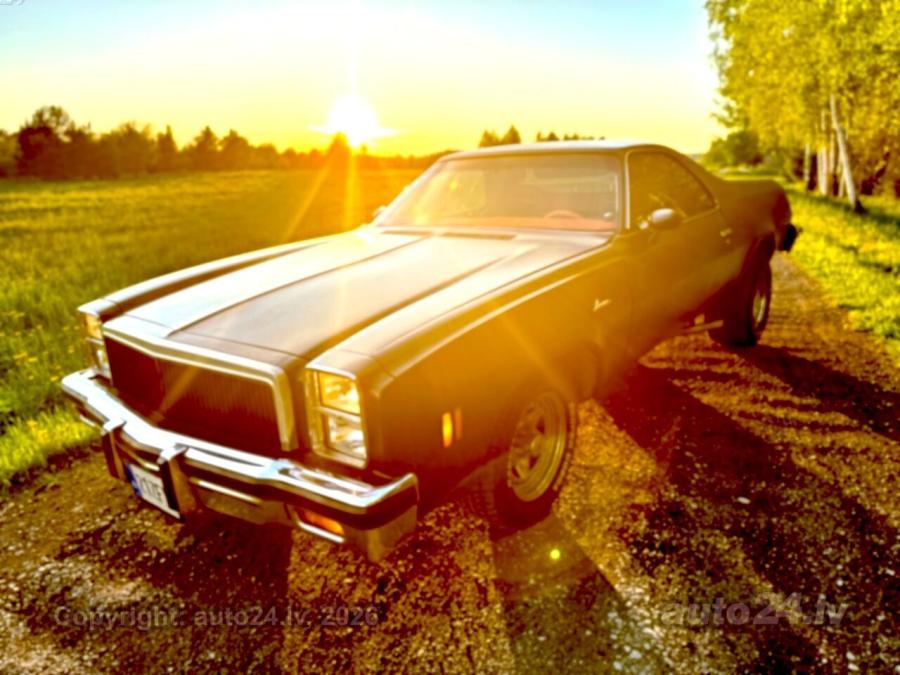 Black Chevrolet el-camino 1977 in Saue, with an engine capacity of 5.70 L and mileage of 0 thousand km for 13500 €, photo 3 on AUTOMOTO.COM.LV