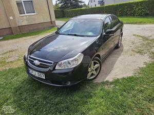 Melns Chevrolet Epica 2006 Šilutė, ar dzinēja tilpumu 2.50 L un nobraukumu 275 tūkst. km par 1550 €, foto  vietnē AUTOMOTO.COM.LV