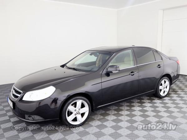 Melns Chevrolet Epica 2008 Tallina, ar dzinēja tilpumu 2.00 L un nobraukumu 224 tūkst. km par 1199 €, foto 3 vietnē AUTOMOTO.COM.LV