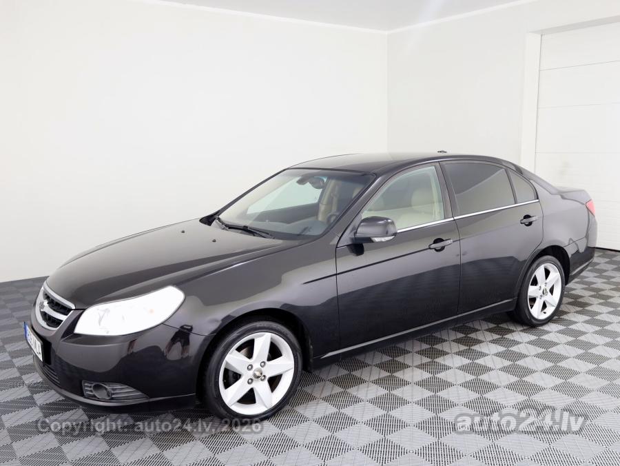 Melns Chevrolet Epica 2008 Tallina, ar dzinēja tilpumu 2.00 L un nobraukumu 224 tūkst. km par 1199 €, foto 3 vietnē AUTOMOTO.COM.LV