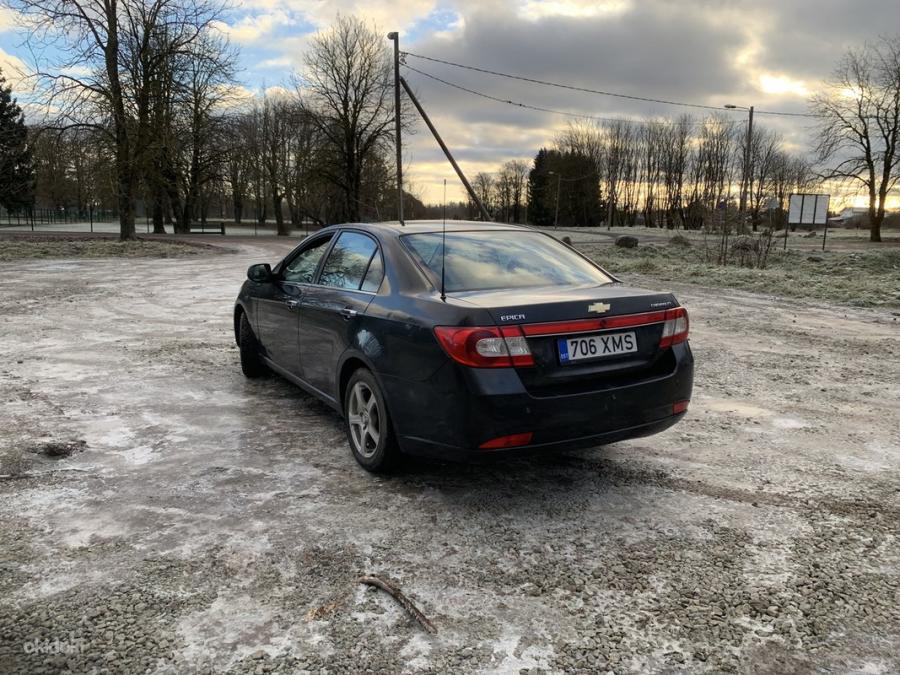 Melns Chevrolet Epica 2010 Tallina, ar dzinēja tilpumu 2.00 L un nobraukumu 409 tūkst. km par 1400 €, foto 21 vietnē AUTOMOTO.COM.LV