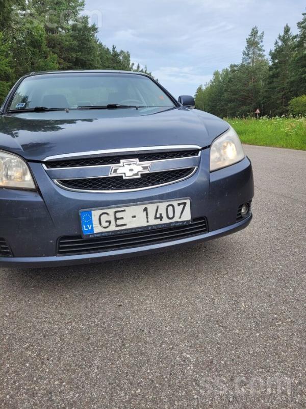 Grey Chevrolet Epica 2006 in Jelgava, with an engine capacity of 2.00 L and mileage of 431 thousand km for 750 €, photo 1 on AUTOMOTO.COM.LV