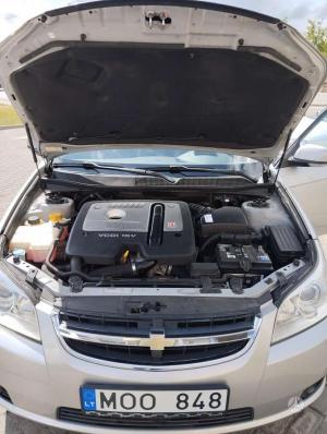 Pelēks Chevrolet Epica 2010 Šauļi, ar dzinēja tilpumu 2.00 L un nobraukumu 162 tūkst. km par 3650 €, foto 17 vietnē AUTOMOTO.COM.LV