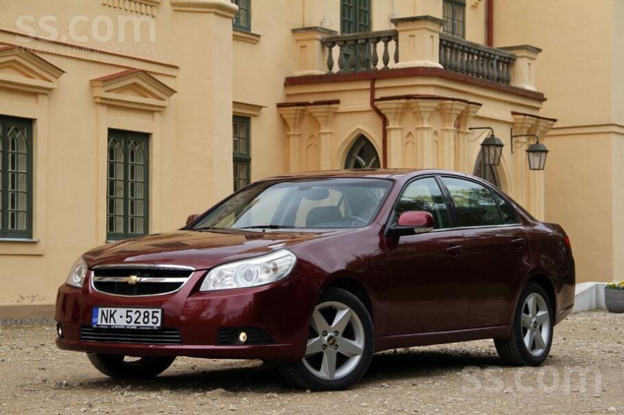 Sarkans Chevrolet Epica 2007 Preiļi, ar dzinēja tilpumu 2.00 L un nobraukumu 268 tūkst. km par 1790 €, foto 3 vietnē AUTOMOTO.COM.LV