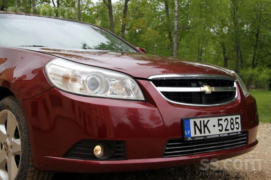 Sarkans Chevrolet Epica 2007 Preiļi, ar dzinēja tilpumu 2.00 L un nobraukumu 268 tūkst. km par 1790 €, foto 7 vietnē AUTOMOTO.COM.LV