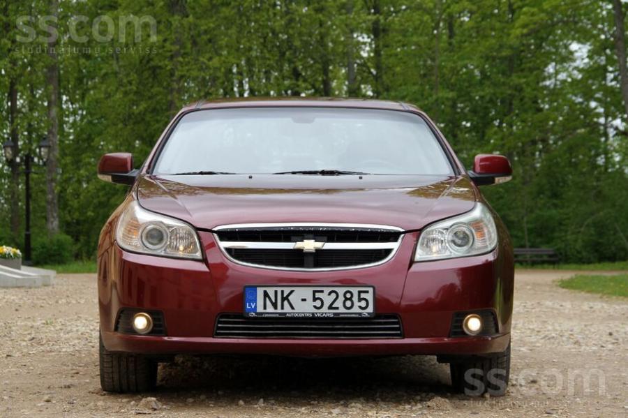 Red Chevrolet Epica 2007 in Preili, with an engine capacity of 2.00 L and mileage of 268 thousand km for 1600 €, photo 11 on AUTOMOTO.COM.LV