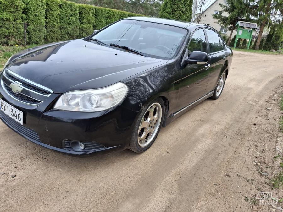 Chevrolet Epica 2007 in Mazeikiai, with an engine capacity of 2.50 L and mileage of 130 thousand km for 1450 €, photo 1 on AUTOMOTO.COM.LV