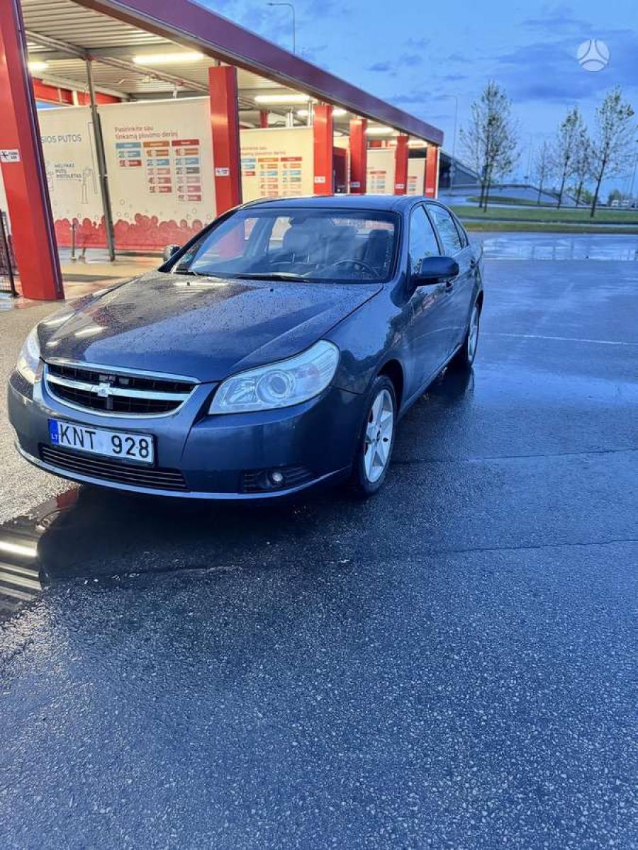 Chevrolet Epica 2008 in Klaipeda, with an engine capacity of 2.00 L and mileage of 260 thousand km for 650 €, photo 3 on AUTOMOTO.COM.LV