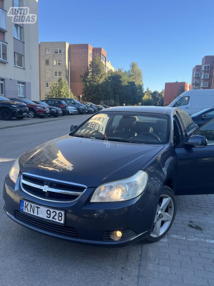 Chevrolet Epica 2008 Klaipėda, ar dzinēja tilpumu 2.00 L un nobraukumu 260 tūkst. km par 1000 €, foto 1 vietnē AUTOMOTO.COM.LV