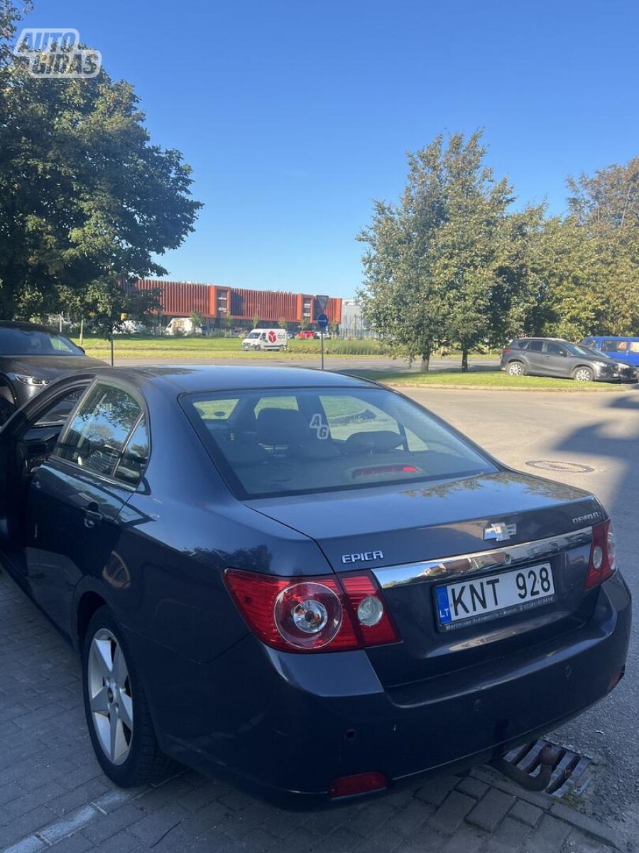 Chevrolet Epica 2008 Klaipėda, ar dzinēja tilpumu 2.00 L un nobraukumu 260 tūkst. km par 1000 €, foto 9 vietnē AUTOMOTO.COM.LV