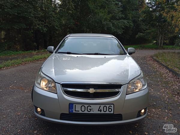 Chevrolet Epica 2009 Telšiai, ar dzinēja tilpumu 2.00 L un nobraukumu 280 tūkst. km par 1350 €, foto 7 vietnē AUTOMOTO.COM.LV