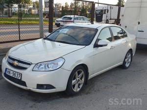 Белый Шевроле Эпика 2010 в Рига, объемом двигателя 2.00 л и пробегом 162 тыс. км за 600 €, фото  на AUTOMOTO.COM.LV