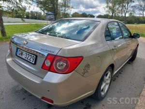 Yellow Chevrolet Epica 2007 in Madona, with an engine capacity of 2.50 L and mileage of 312 thousand km for 2100 €, photo 3 on AUTOMOTO.COM.LV