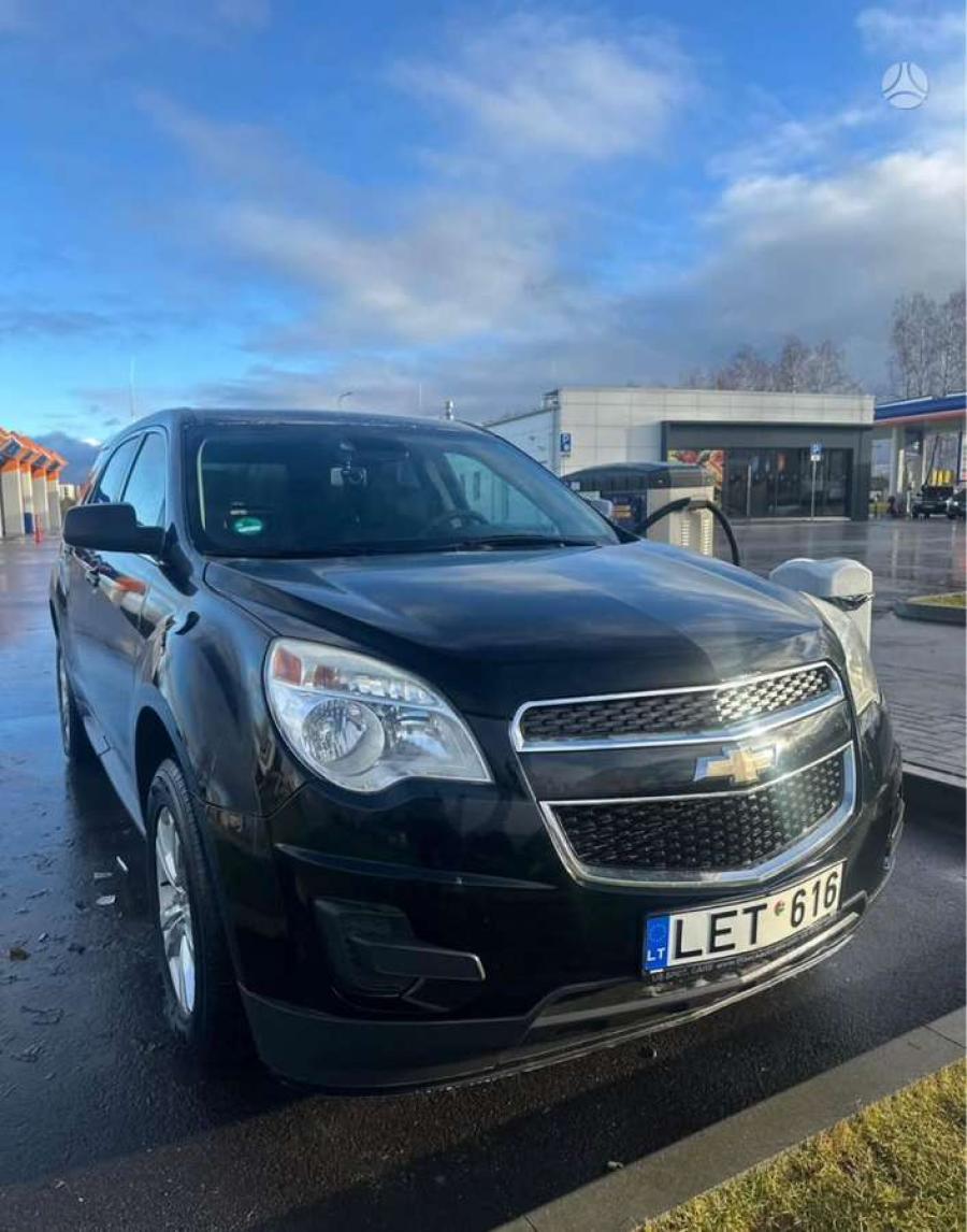 Melns Chevrolet Equinox 2012 Viļņa, ar dzinēja tilpumu 2.40 L un nobraukumu 260 tūkst. km par 1750 €, foto 1 vietnē AUTOMOTO.COM.LV