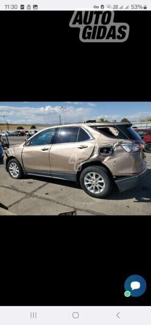 Chevrolet Equinox 2018 in Jonava, with an engine capacity of 1.50 L and mileage of 35 thousand km for 7000 €, photo 2 on AUTOMOTO.COM.LV