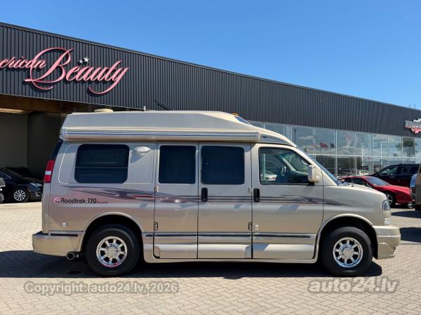 Smilšu krāsa Chevrolet Express 2013 Tallina, ar dzinēja tilpumu 4.80 L un nobraukumu 5 tūkst. km par 79900 €, foto 4 vietnē AUTOMOTO.COM.LV