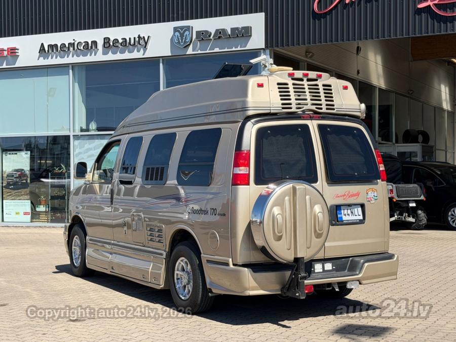Beige Chevrolet Express 2013 in Tallinn, with an engine capacity of 4.80 L and mileage of 5 thousand km for 79900 €, photo 7 on AUTOMOTO.COM.LV