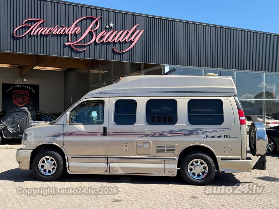 Beige Chevrolet Express 2013 in Tallinn, with an engine capacity of 4.80 L and mileage of 5 thousand km for 79900 €, photo 8 on AUTOMOTO.COM.LV