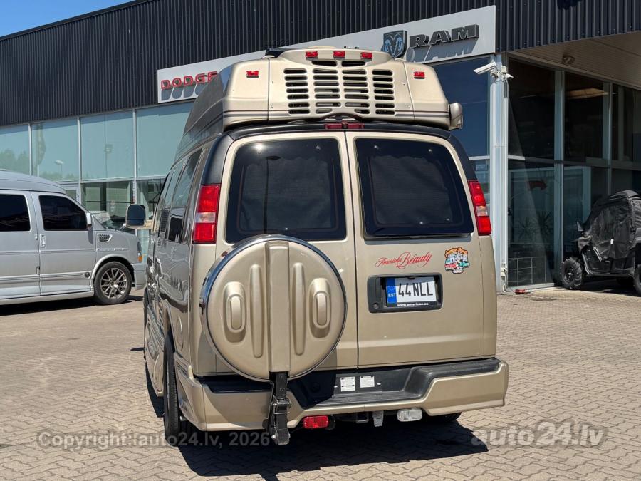 Beige Chevrolet Express 2013 in Tallinn, with an engine capacity of 4.80 L and mileage of 5 thousand km for 79900 €, photo 9 on AUTOMOTO.COM.LV