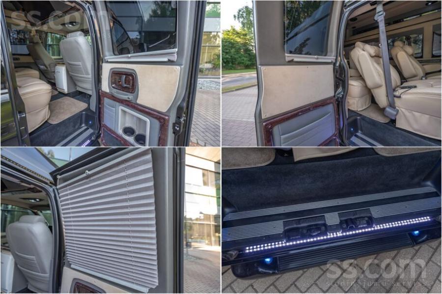 Black Chevrolet Express 2010 in Riga, with an engine capacity of 6.00 L and mileage of 86 thousand km for 28900 €, photo 24 on AUTOMOTO.COM.LV