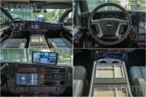 Black Chevrolet Express 2010 in Riga, with an engine capacity of 6.00 L and mileage of 86 thousand km for 28900 €, photo 29 on AUTOMOTO.COM.LV