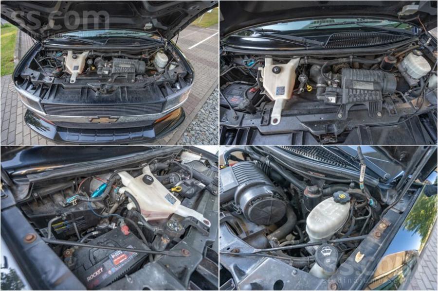 Black Chevrolet Express 2010 in Riga, with an engine capacity of 6.00 L and mileage of 86 thousand km for 28900 €, photo 32 on AUTOMOTO.COM.LV