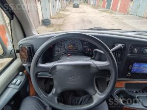 Black Chevrolet Express 1998 in Liepaja, with an engine capacity of 5.70 L and mileage of 200 thousand km for 18990 €, photo 3 on AUTOMOTO.COM.LV