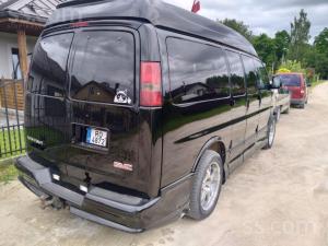 Melns Chevrolet Express 2007 Jelgava, ar dzinēja tilpumu 5.30 L un nobraukumu 205 tūkst. km par 19500 €, foto 11 vietnē AUTOMOTO.COM.LV