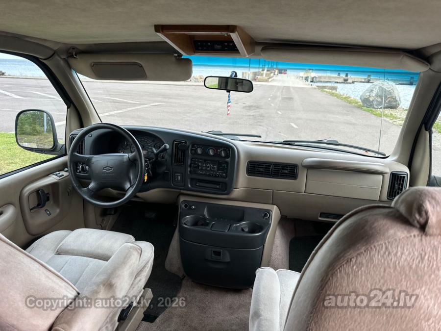 Melns Chevrolet Express 1997 Kuresāre, ar dzinēja tilpumu 5.70 L un nobraukumu 186 tūkst. km par 8500 €, foto 6 vietnē AUTOMOTO.COM.LV