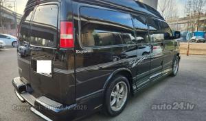 Black Chevrolet Express 2008 in Tallinn, with an engine capacity of 5.30 L and mileage of 55 thousand km for 24900 €, photo 2 on AUTOMOTO.COM.LV
