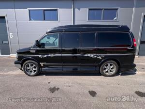 Melns Chevrolet Express 2008 Tallina, ar dzinēja tilpumu 5.30 L un nobraukumu 55 tūkst. km par 24200 €, foto 3 vietnē AUTOMOTO.COM.LV
