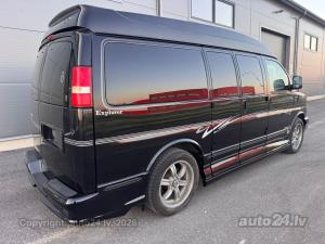 Melns Chevrolet Express 2008 Tallina, ar dzinēja tilpumu 5.30 L un nobraukumu 55 tūkst. km par 24200 €, foto 4 vietnē AUTOMOTO.COM.LV