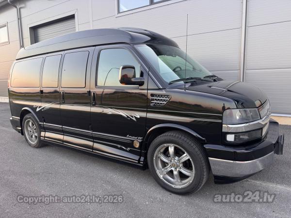 Melns Chevrolet Express 2008 Tallina, ar dzinēja tilpumu 5.30 L un nobraukumu 55 tūkst. km par 24200 €, foto 4 vietnē AUTOMOTO.COM.LV
