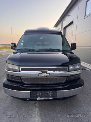 Melns Chevrolet Express 2008 Tallina, ar dzinēja tilpumu 5.30 L un nobraukumu 55 tūkst. km par 24200 €, foto 6 vietnē AUTOMOTO.COM.LV