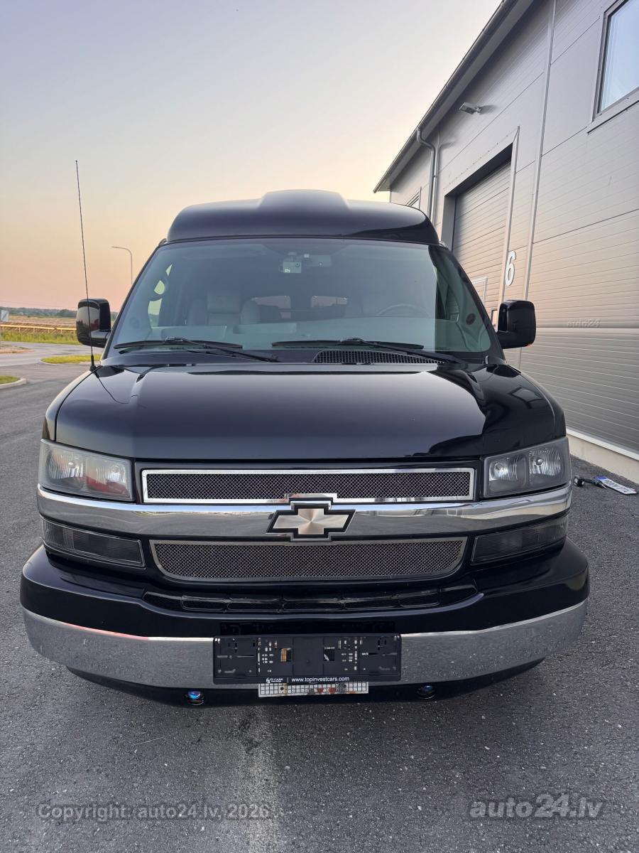 Melns Chevrolet Express 2008 Tallina, ar dzinēja tilpumu 5.30 L un nobraukumu 55 tūkst. km par 24200 €, foto 6 vietnē AUTOMOTO.COM.LV