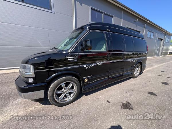 Melns Chevrolet Express 2008 Tallina, ar dzinēja tilpumu 5.30 L un nobraukumu 55 tūkst. km par 24200 €, foto 7 vietnē AUTOMOTO.COM.LV