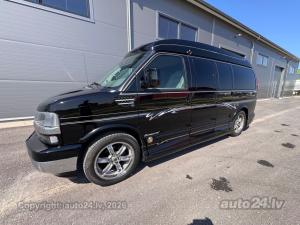 Melns Chevrolet Express 2008 Tallina, ar dzinēja tilpumu 5.30 L un nobraukumu 55 tūkst. km par 24200 €, foto 8 vietnē AUTOMOTO.COM.LV