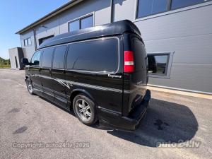 Melns Chevrolet Express 2008 Tallina, ar dzinēja tilpumu 5.30 L un nobraukumu 55 tūkst. km par 24200 €, foto 9 vietnē AUTOMOTO.COM.LV