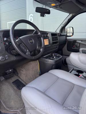 Melns Chevrolet Express 2008 Tallina, ar dzinēja tilpumu 5.30 L un nobraukumu 55 tūkst. km par 24200 €, foto 10 vietnē AUTOMOTO.COM.LV