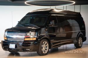 Black Chevrolet Express 2010 in Tallinn, with an engine capacity of 6.00 L and mileage of 44 thousand km for 57310 €, photo  on AUTOMOTO.COM.LV