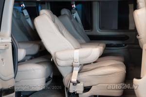 Black Chevrolet Express 2010 in Tallinn, with an engine capacity of 6.00 L and mileage of 77 thousand km for 30132 €, photo 14 on AUTOMOTO.COM.LV