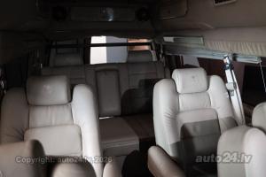 Black Chevrolet Express 2010 in Tallinn, with an engine capacity of 6.00 L and mileage of 77 thousand km for 30132 €, photo 16 on AUTOMOTO.COM.LV
