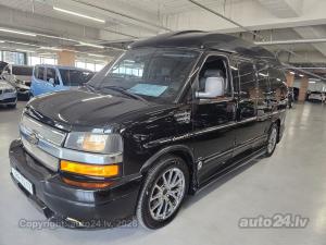 Black Chevrolet Express 2012 in Tallinn, with an engine capacity of 5.30 L and mileage of 176 thousand km for 25900 €, photo  on AUTOMOTO.COM.LV