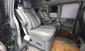 Black Chevrolet Express 2012 in Tallinn, with an engine capacity of 5.30 L and mileage of 176 thousand km for 25900 €, photo 9 on AUTOMOTO.COM.LV
