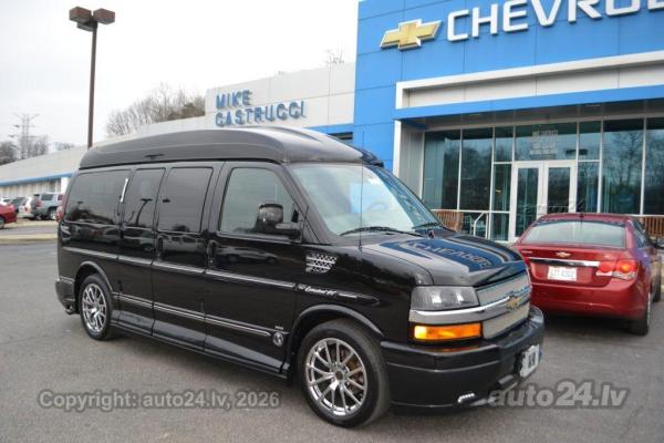 Melns Chevrolet Express 2013 Tallina, ar dzinēja tilpumu 5.30 L un nobraukumu 167 tūkst. km par 23900 €, foto 1 vietnē AUTOMOTO.COM.LV