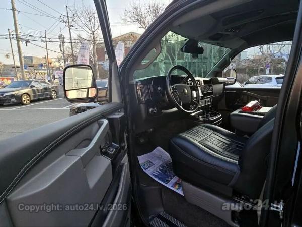 Черный Шевроле Експресс 2019 в Таллин, объемом двигателя 6.00 л и пробегом 47 тыс. км за 49900 €, фото 10 на AUTOMOTO.COM.LV