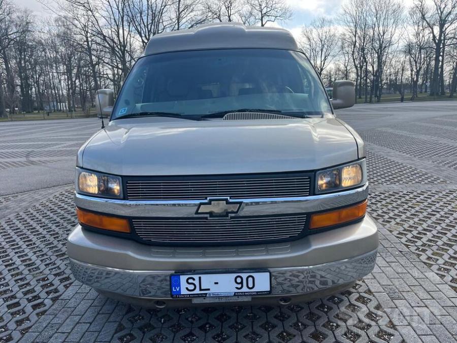 Brūns Chevrolet Express 2006 Rīga, ar dzinēja tilpumu 5.70 L un nobraukumu 49 tūkst. km par 42300 €, foto 4 vietnē AUTOMOTO.COM.LV