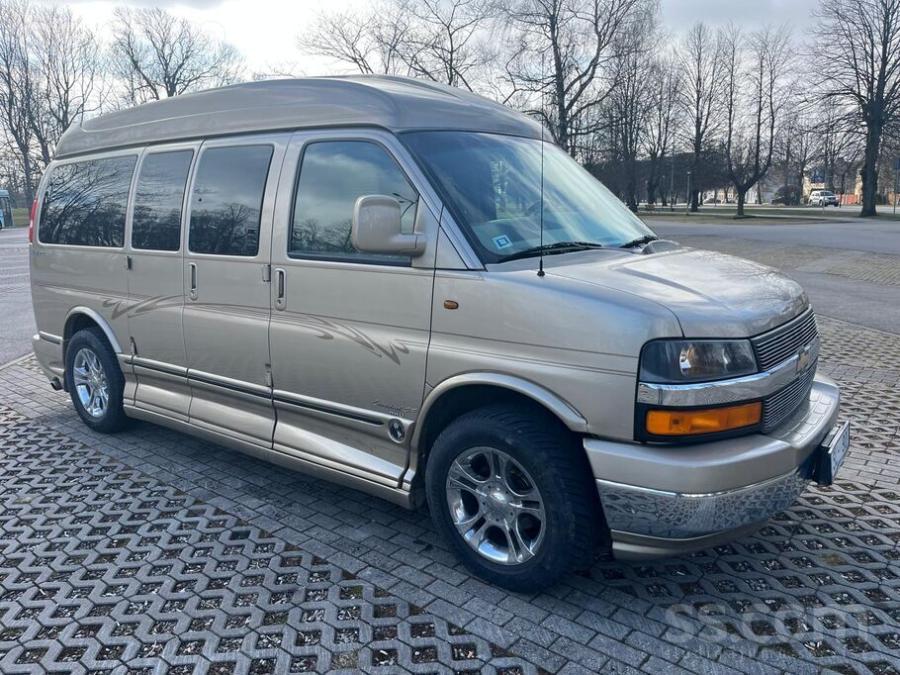 Brūns Chevrolet Express 2006 Rīga, ar dzinēja tilpumu 5.70 L un nobraukumu 49 tūkst. km par 42300 €, foto 1 vietnē AUTOMOTO.COM.LV