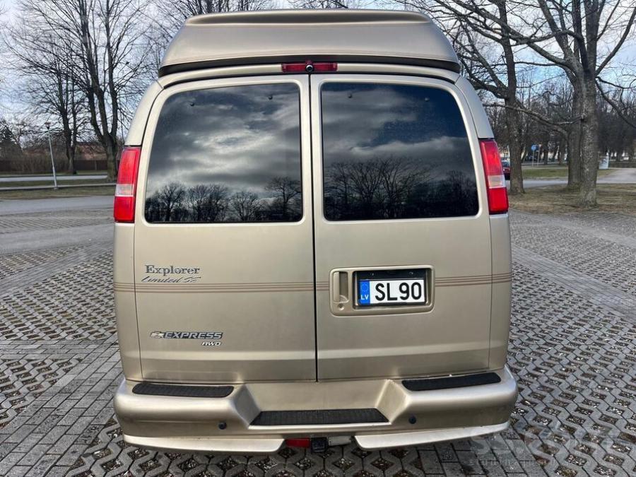 Brūns Chevrolet Express 2006 Rīga, ar dzinēja tilpumu 5.70 L un nobraukumu 49 tūkst. km par 42300 €, foto 6 vietnē AUTOMOTO.COM.LV