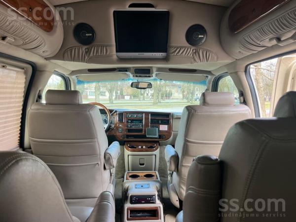 Brūns Chevrolet Express 2006 Rīga, ar dzinēja tilpumu 5.70 L un nobraukumu 49 tūkst. km par 42300 €, foto 9 vietnē AUTOMOTO.COM.LV